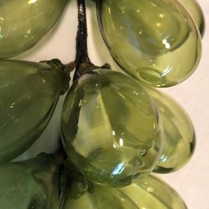 Vintage | Wall Decor | Vintage Hand Blown Murano Glass Grapes Cluster ...